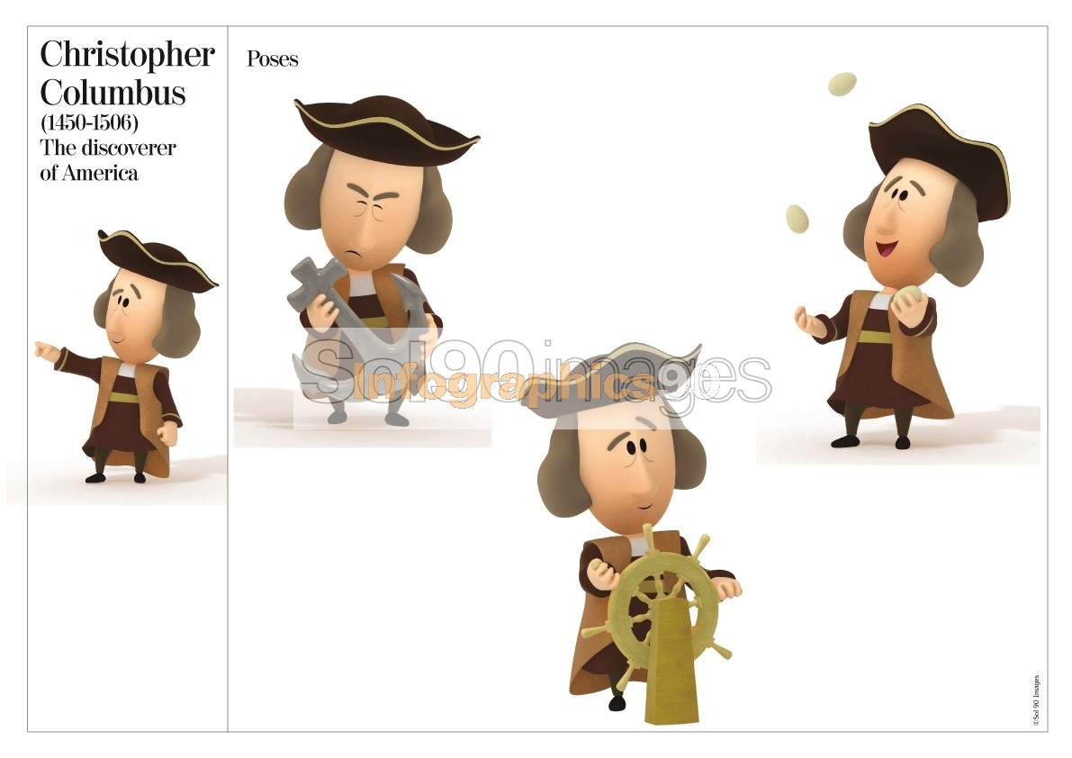 Infografía Cristóbal Colón | Infographics90